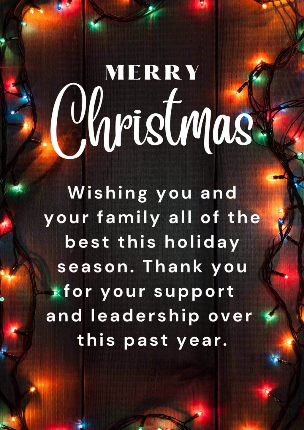 50 Best Merry Christmas Wishes for Boss 2025 with Images - Quotes Square