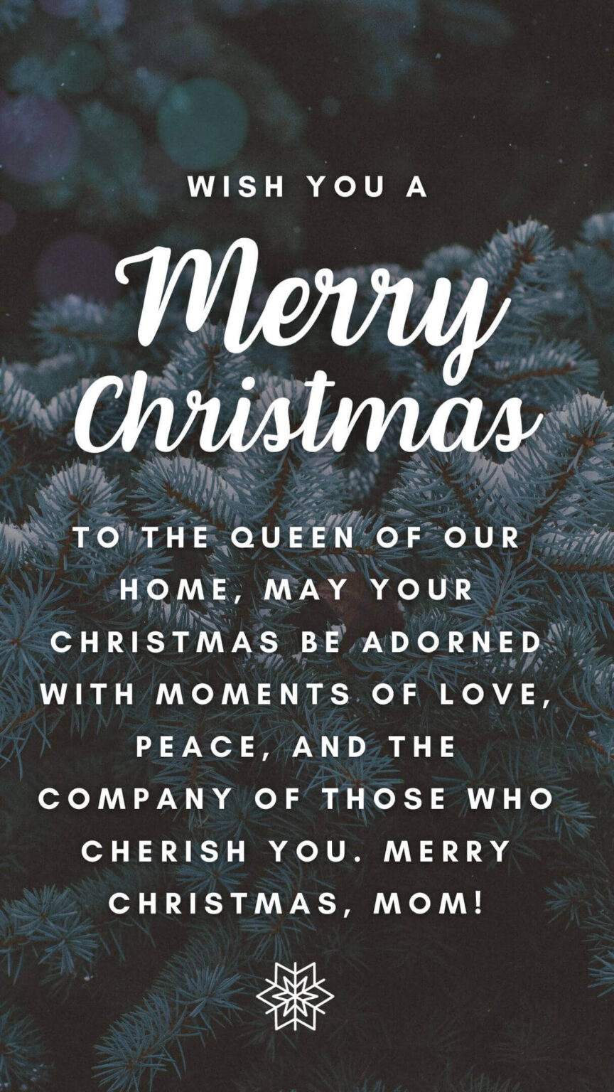 150 Best Christmas Wishes for Mother (Mom) 2025 - Quotes Square