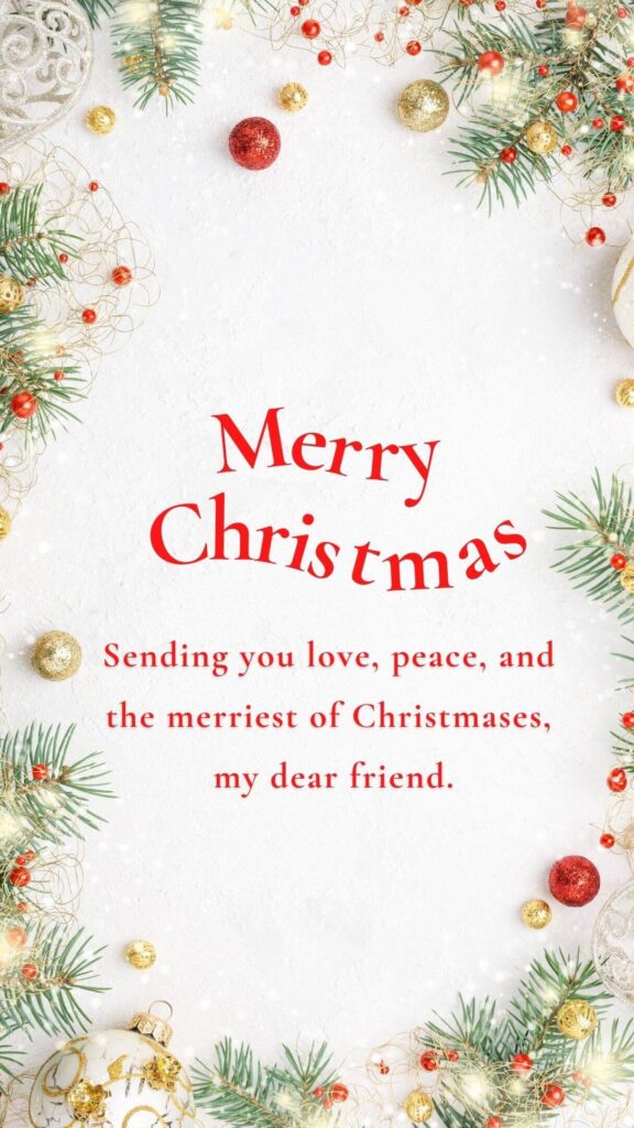 200 Merry Christmas Wishes for Friends 2025 - Quotes Square