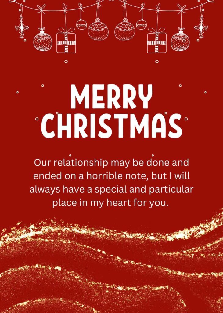 Christmas Wishes for Ex-Girlfriend 2025 With Images - Quotes Square