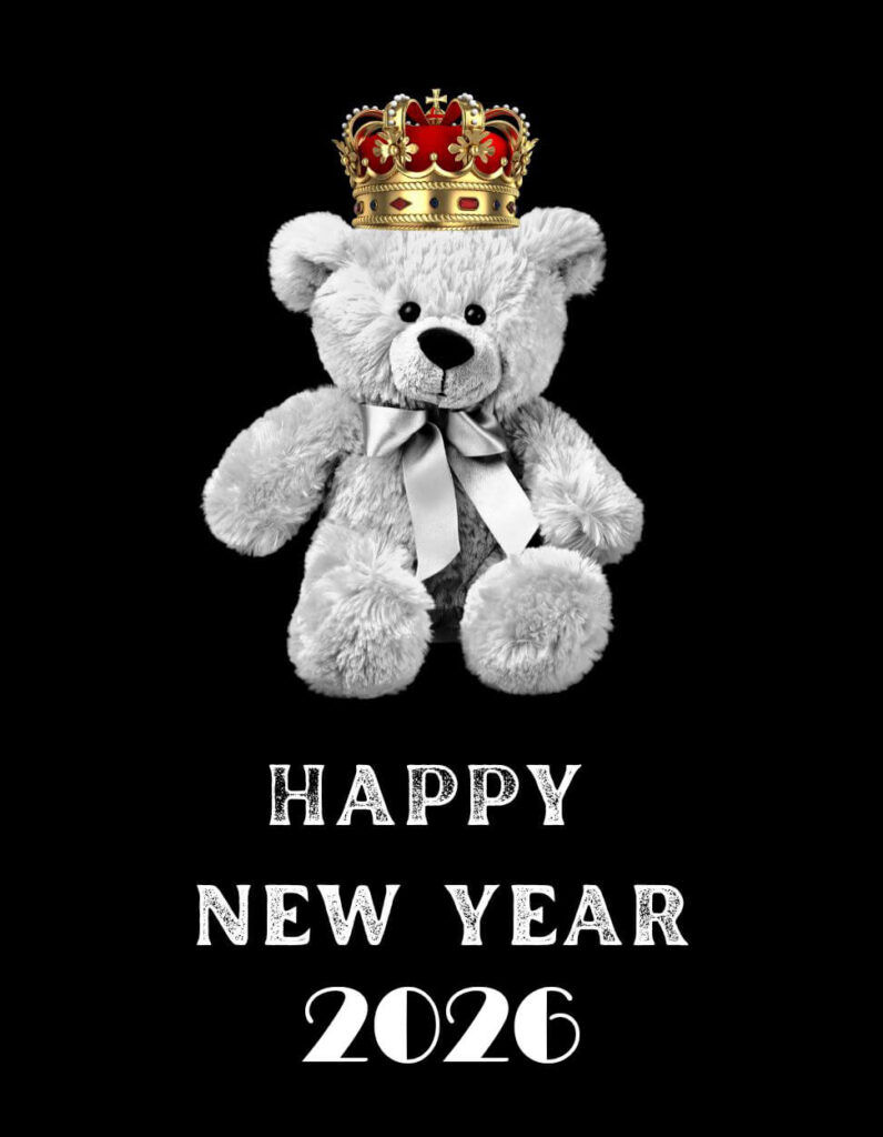 50 Best Happy New Year 2026 Teddy Bear Wishes (with Pictures) - Quotes ...